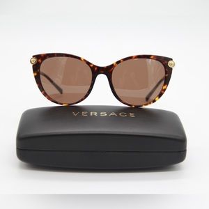 Versace | Accessories | New Ve4364 Versace Ve4364q 873 Womens Cat Eye ...